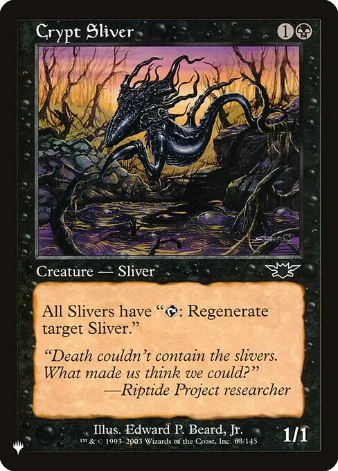 The First Sliver - Commander (Sliver Overlord)