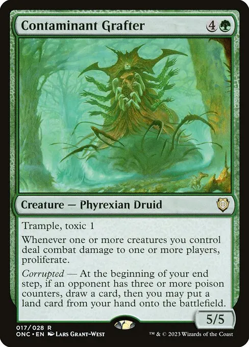 Phyrexian Poisin - Commander (Ixhel, Scion of Atraxa)