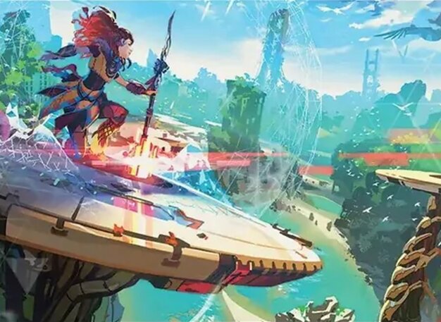 Horizon: Magic Dawn - Commander (Aloy, Savior of Meridian)