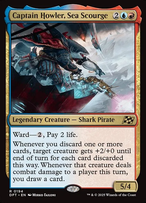 Captain HOWLER - Commander (Captain Howler, Sea Scourge) | Moxfield