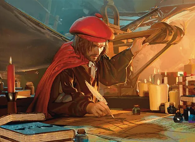 Leonardo Da Vinci Cartoon