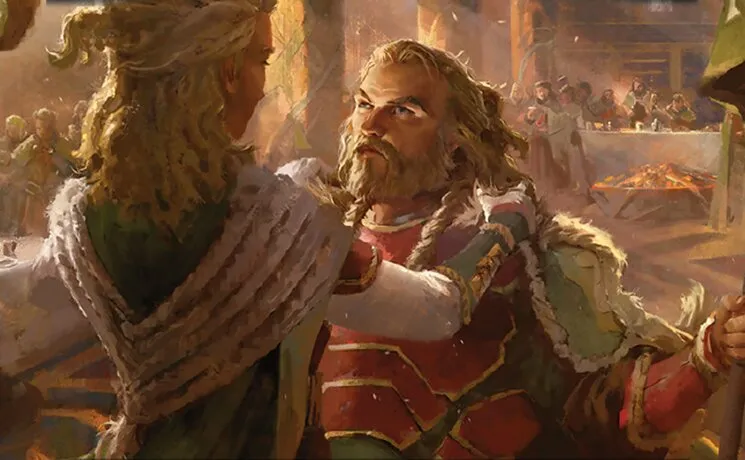 Boros - Humans Eomer - Commander (Éomer, King of Rohan)