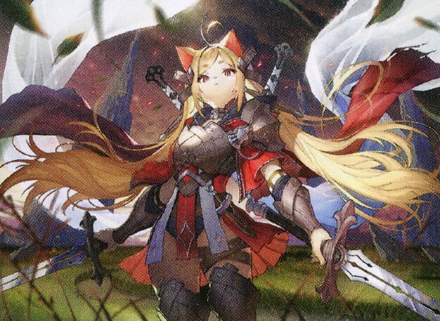 Cat Girl with a Big Hammer - Commander (Balan, Wandering Knight)