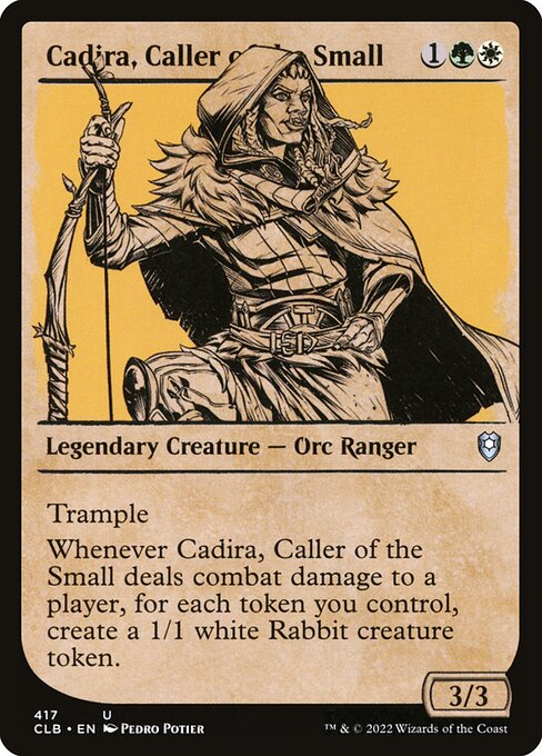 Rabbit Army - Commander (Cadira, Caller of the Small) — Moxfield, a ...