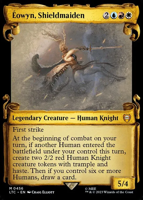 All Humans Matter!🗡🌏🤍 - Commander (Éowyn, Shieldmaiden) — Moxfield, a ...