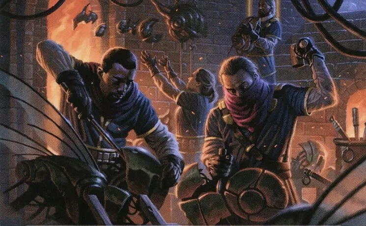 Cayth's Artifact Factory - Commander (Cayth, Famed Mechanist)