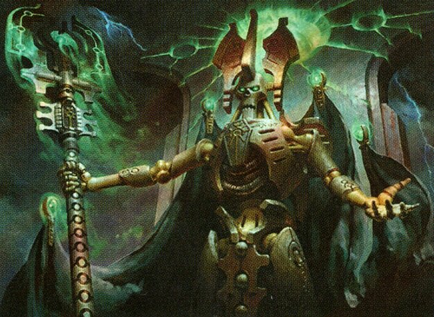 It's just the Necron precon ⚙️ - Commander (Szarekh, the Silent King)