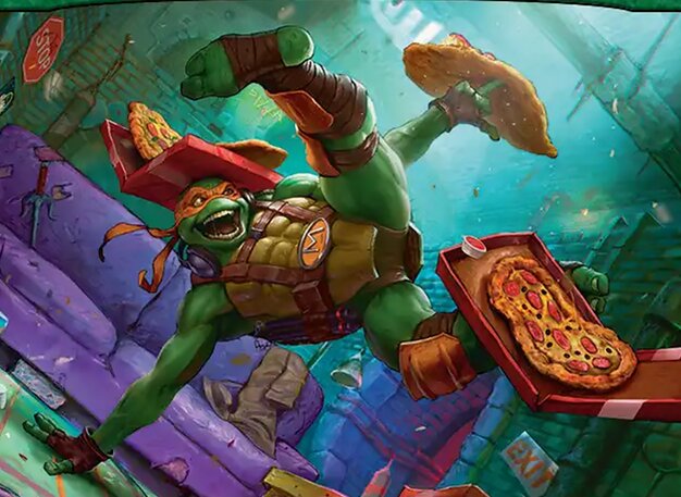 TMNT 🍕 - Commander (Leonardo, the Balance / Michelangelo, the Heart)