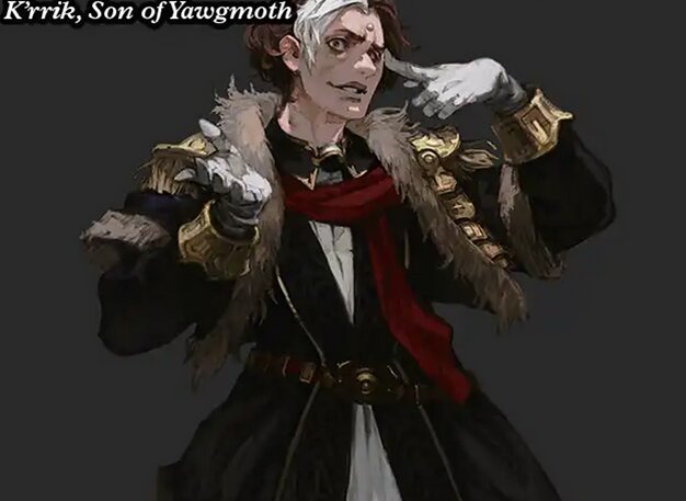 Spicy Edgelord - Commander (K'rrik, Son of Yawgmoth)