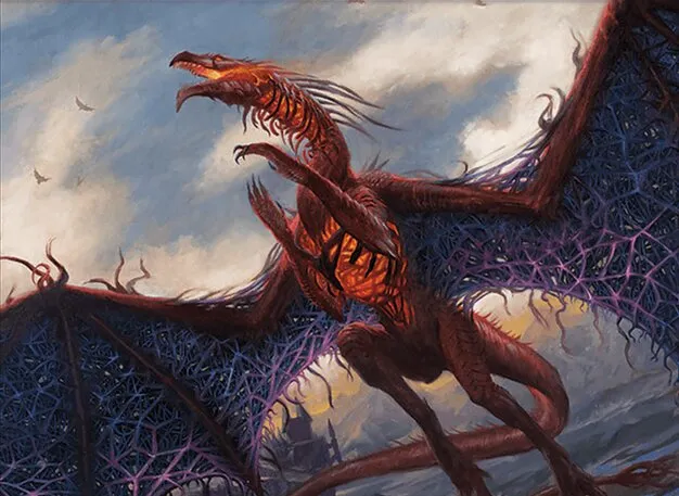 Eldrazi Dragon emerge - Commander (Herigast, Erupting Nullkite)