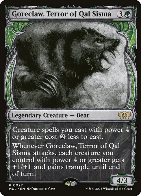 Goreclaw EDH - Commander (Goreclaw, Terror of Qal Sisma)
