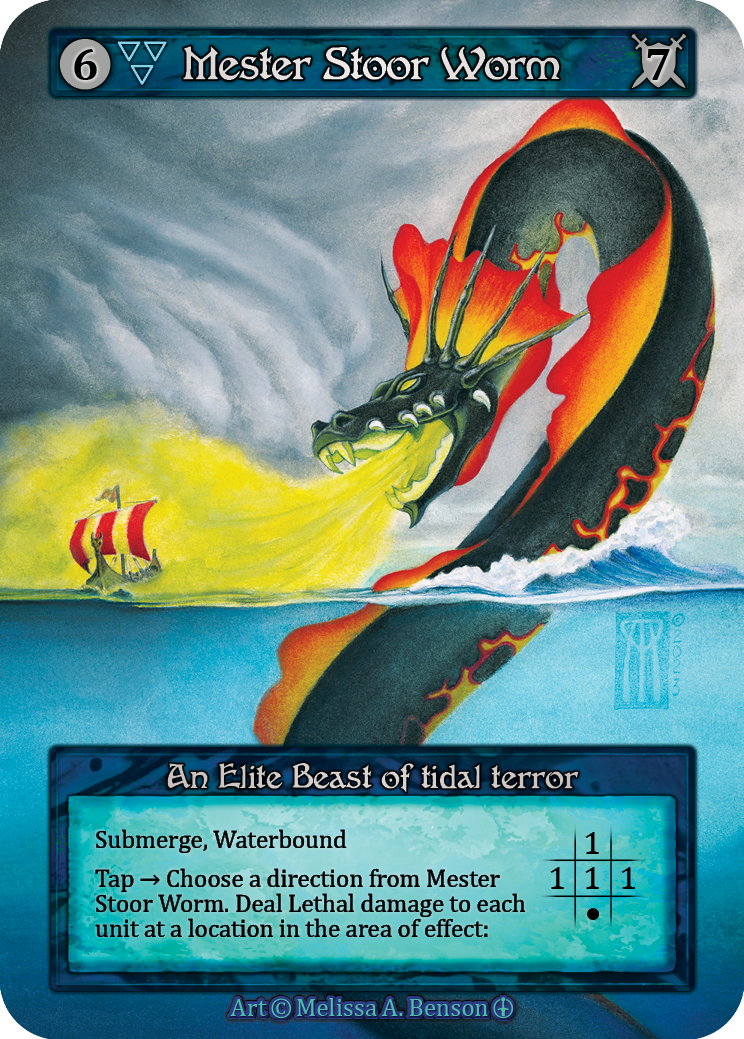 Mester Stoor Worm | Corefield - Search engine for Sorcery: Contested Realm