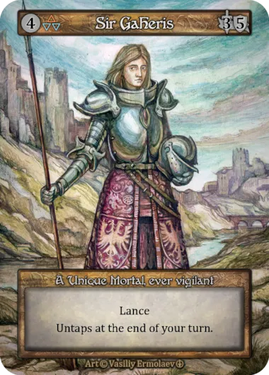 Sir Gaheris | Corefield - Search engine for Sorcery: Contested Realm
