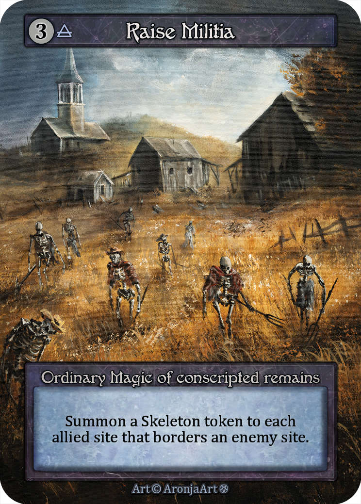 Raise Militia | Corefield - Search engine for Sorcery: Contested Realm