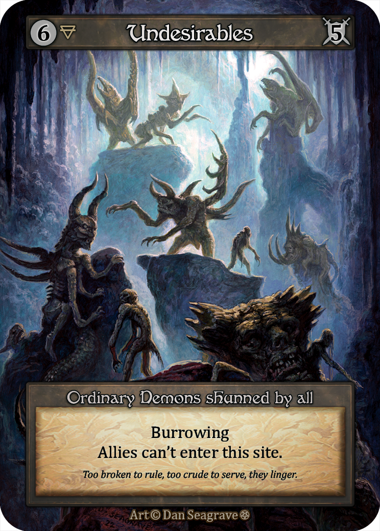 Undesirables | Corefield - Search engine for Sorcery: Contested Realm